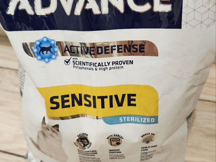 Advance сухой корм, Sensitive sterilized