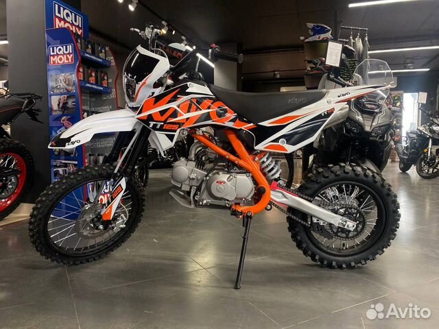 Питбайк Kayo Basic TT125EA (п/автомат, эл.старт) купить в Набережных Челнах | Транспорт | Авито