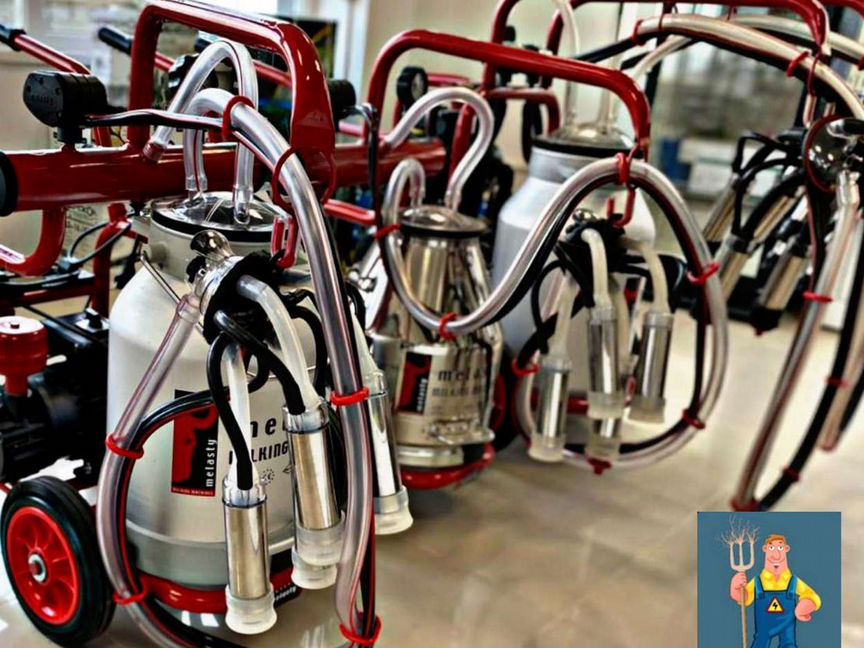 Доильные аппараты от фирмы melasty (Турция)