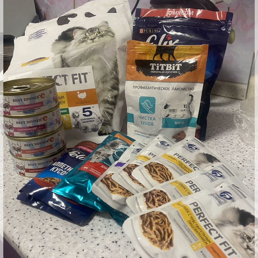 Корм для кошек
