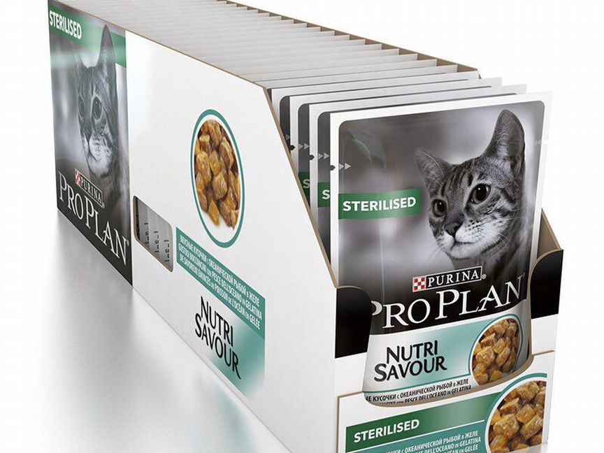 Purina Pro plan Sterilised 85 г океаническая рыба