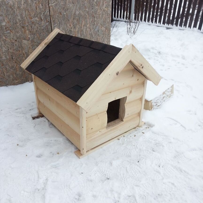 Будка для собаки утепленная