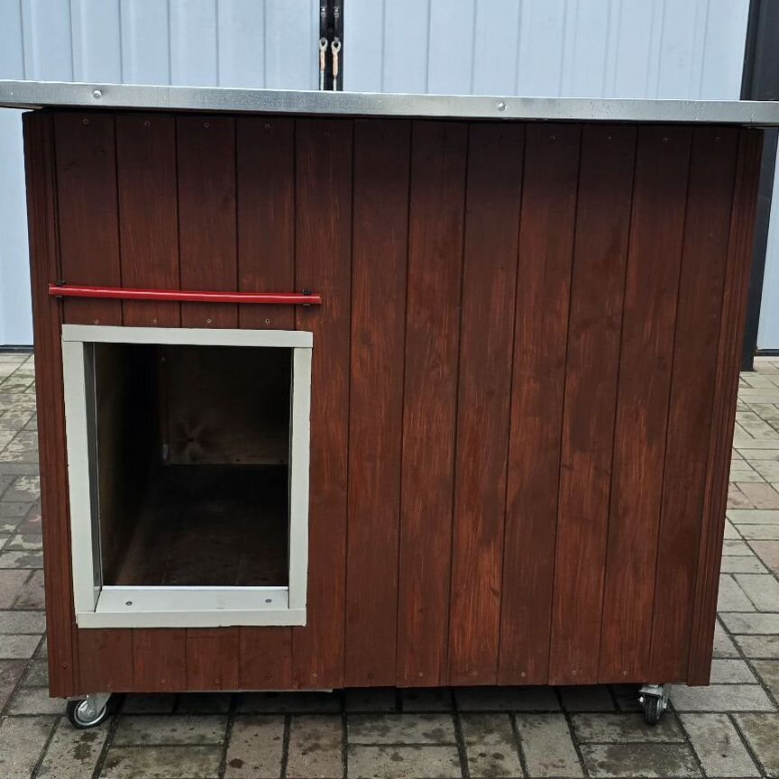 Будка для собаки утепленная