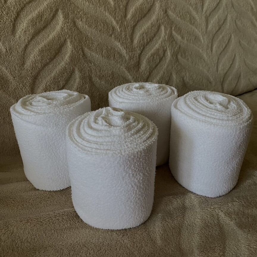 Конные бинты для лошади белые