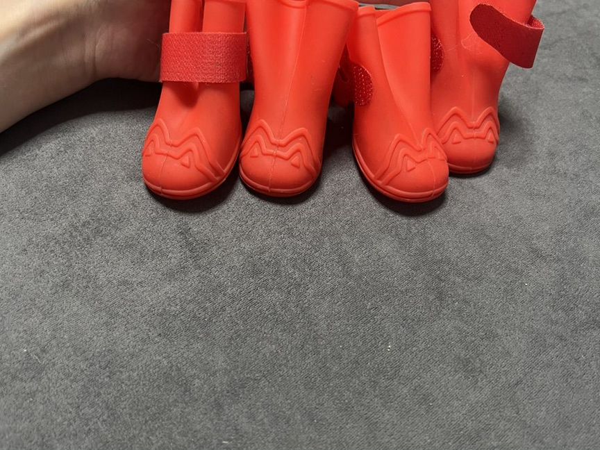 Резиновые ботинки сапожки для собаки