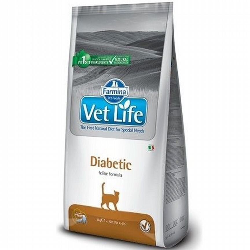 Farmina Diabetic 2кг для кошек сухой корм