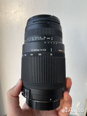 Sigma DG 70-300mm 4-5.6 (на никон) купить в Москве | Электроника | Авито