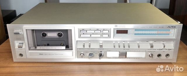 Кассетная дека Alpine AL-80 купить в Москве | Электроника | Авито