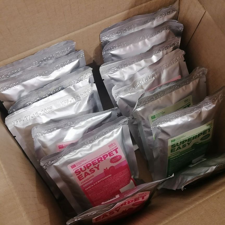 Superpet easy -Консервированное питание для кошек