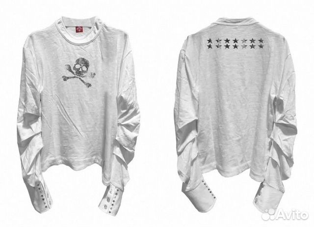 Лонгслив Number nine mastermind type новый купить в Москве по низкой ...