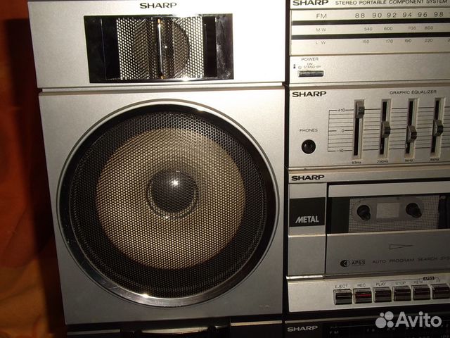 Магнитола Sharp GX 300 купить в Старой Купавне | Хобби и отдых | Авито