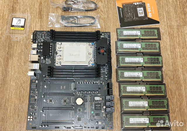 Комплект Huananzhi H12D-8D +Epyc 7K62 +256Gb DDR4 купить в Твери по низкой цене с доставкой ...
