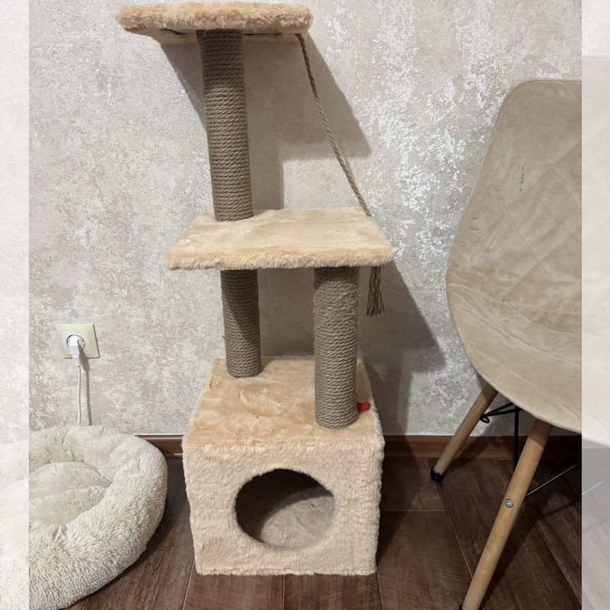 Когтеточка с домиком