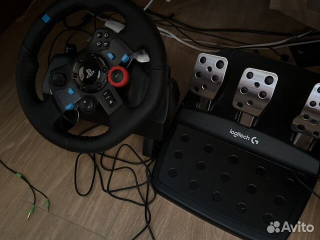 Руль logitech g g29 driving force купить в Москве | Электроника | Авито