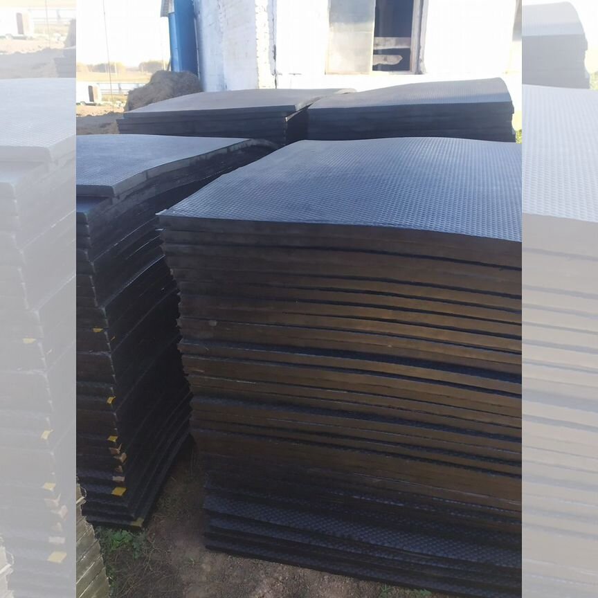 Резиновый коврик для быков