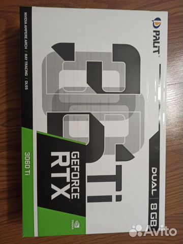 Видеокарта Palit rtx 3060 ti купить в Калининграде | Электроника | Авито