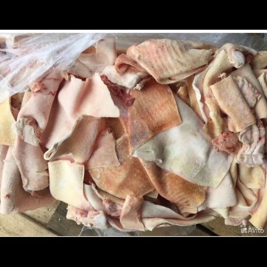 Кожа свинная (обрезь)