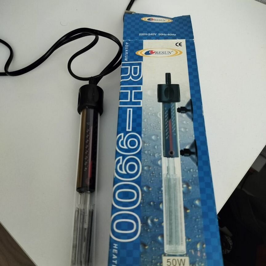 Нагреватель с терморегулятором Resun RH-9900, 50 W