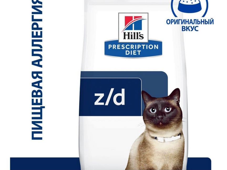 Сухой корм Hill's z/d Prescription Diet 1.5кг