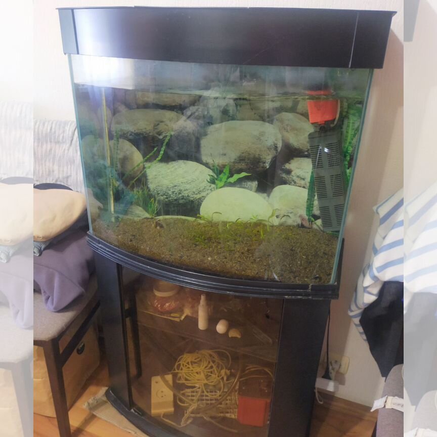 Аквариум с тумбой 100 л
