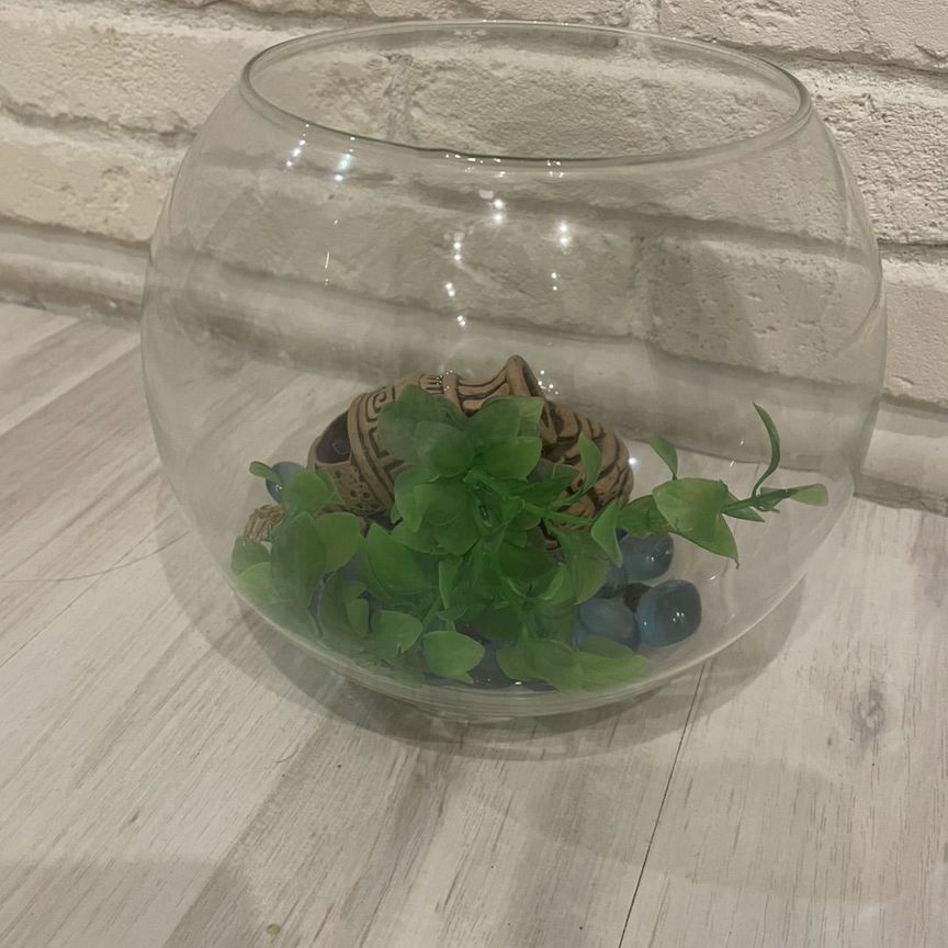 Аквариум круглый