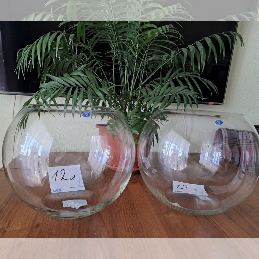 Аквариумы круглые(бокал)