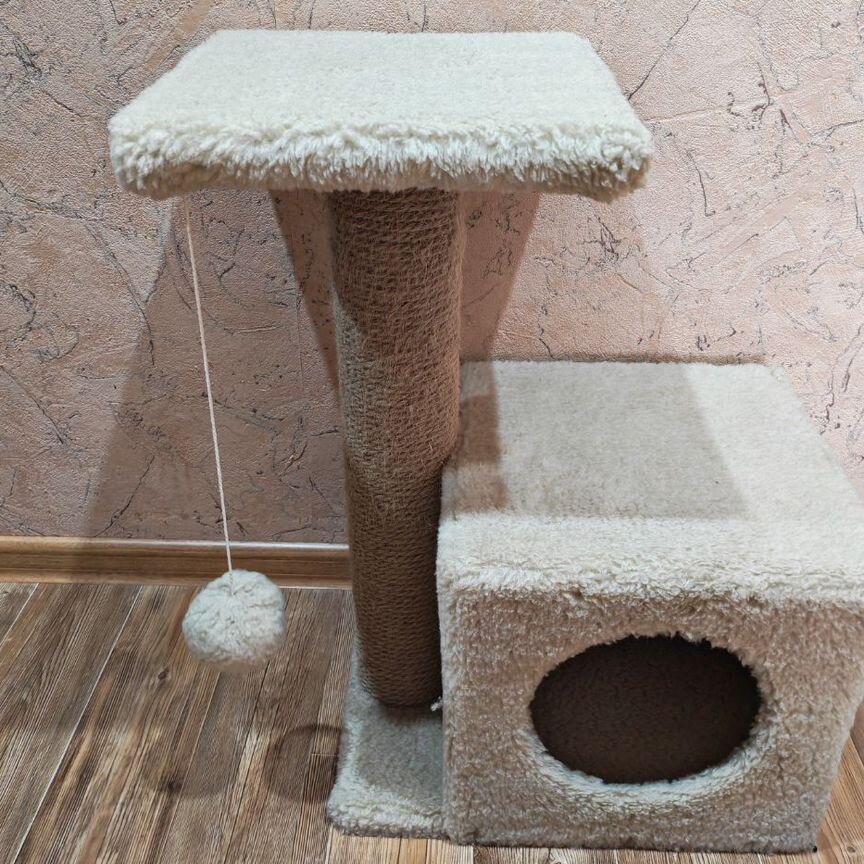 Когтеточка домик для кошки