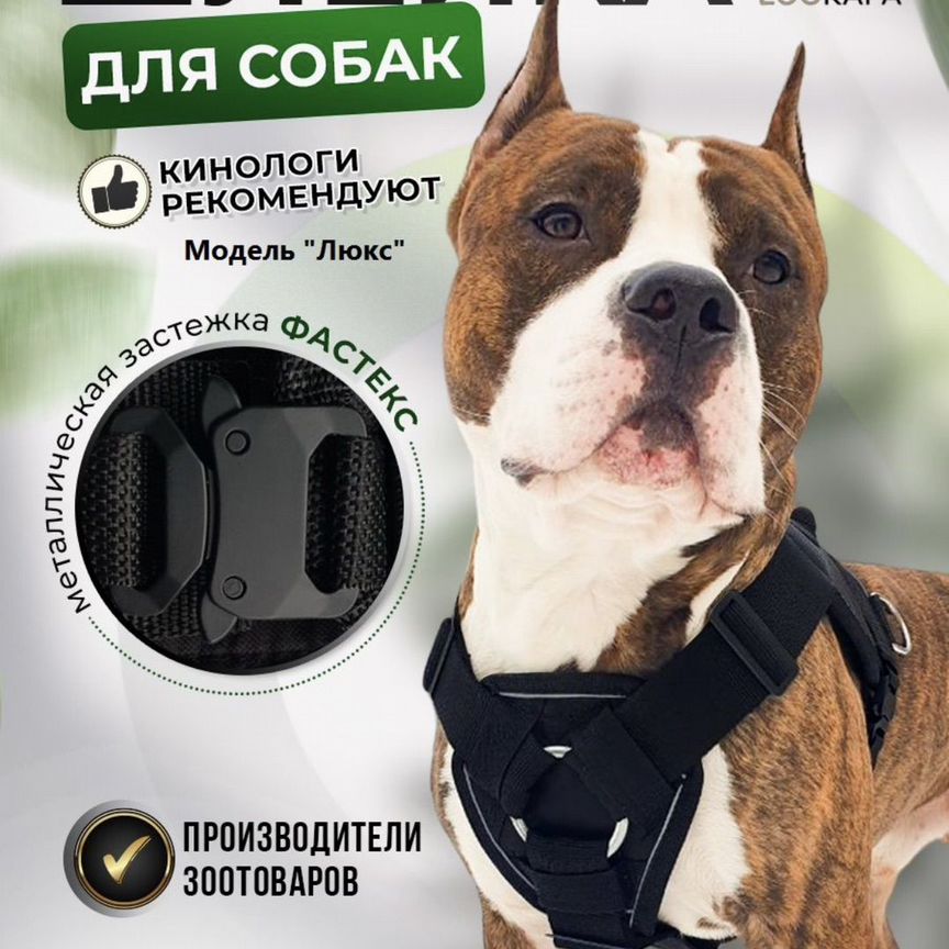 Шлейка новая для собаки зкс