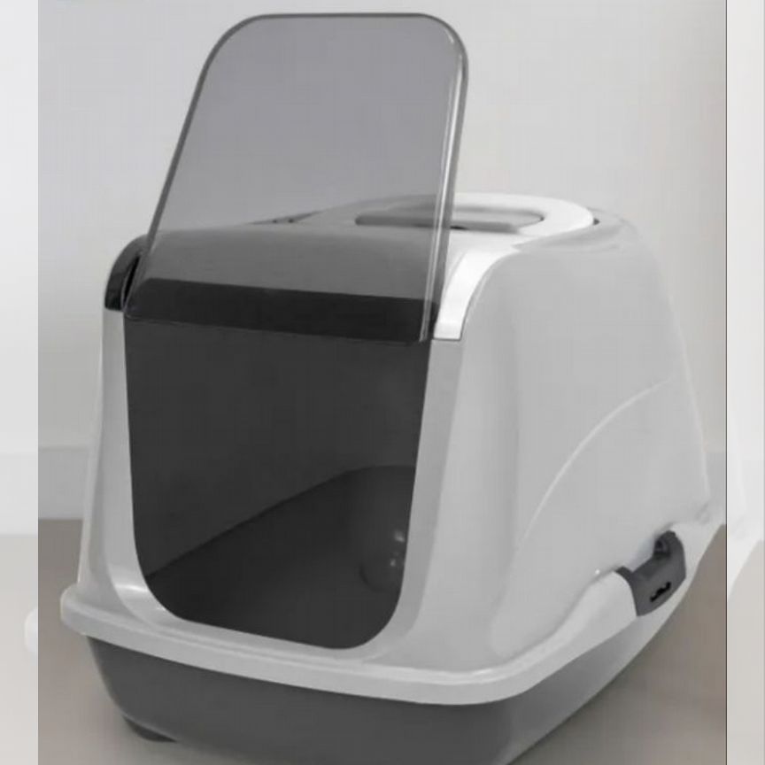 Туалет домик для кошек большой