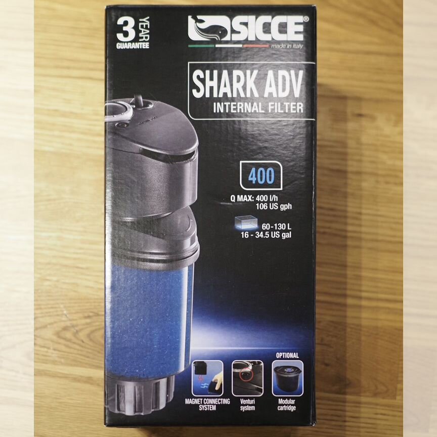 Фильтр для аквариумов Sicce shark ADV 400