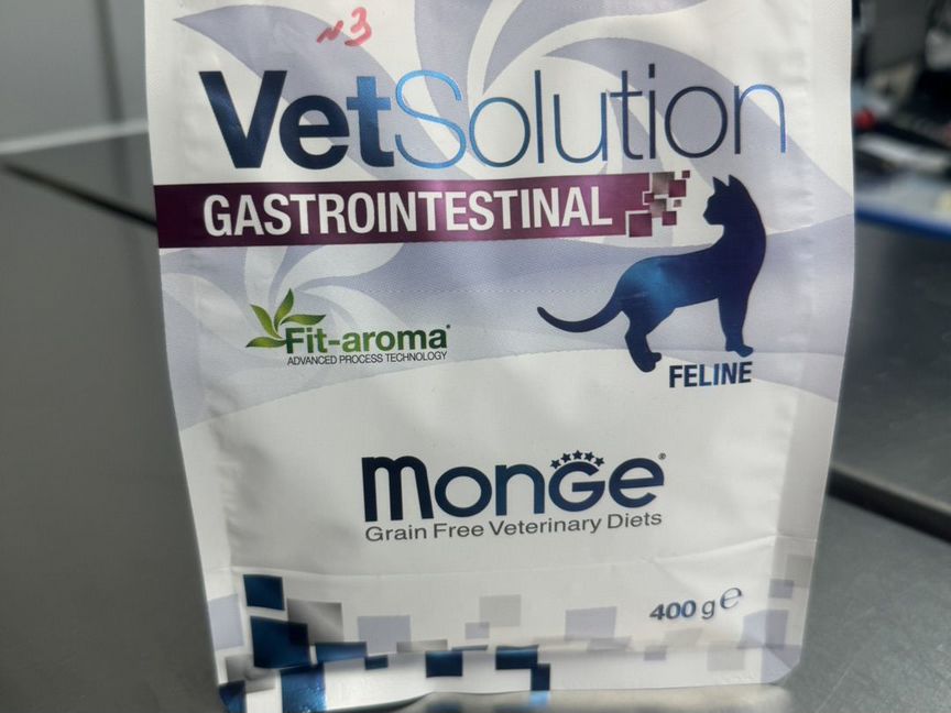 Корм для кошек monge gastrointestinal 400грамм