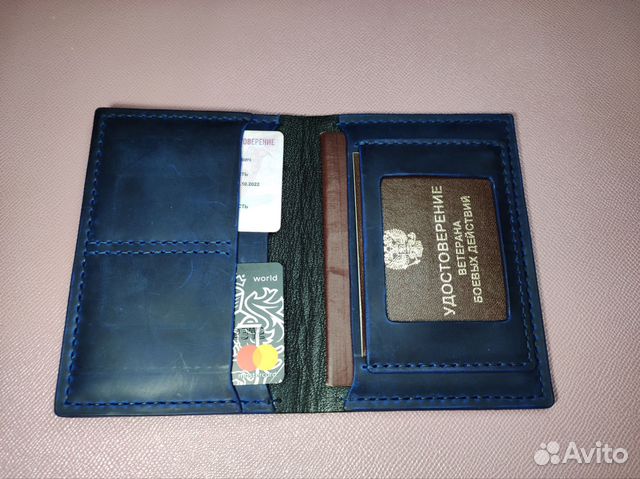 Обложка для удостоверения ветерана боевых действий купить в Москве ...
