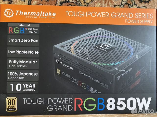 Блок питания для пк 850w thermaltake toughpower купить в Москве ...