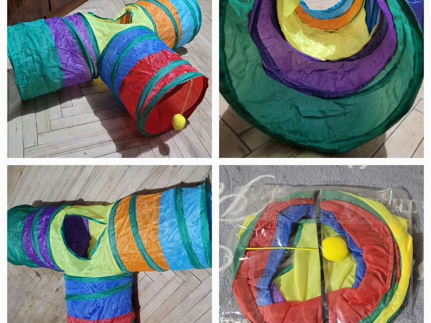 Миски, тоннель и когтерез