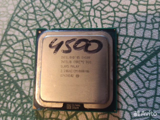 Процессор intel core 2 DUO E4500 купить в Москве | Электроника | Авито