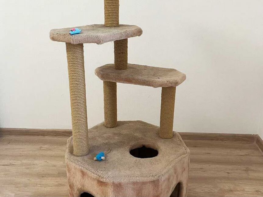 Когтеточка, игровой комплекс для кошек