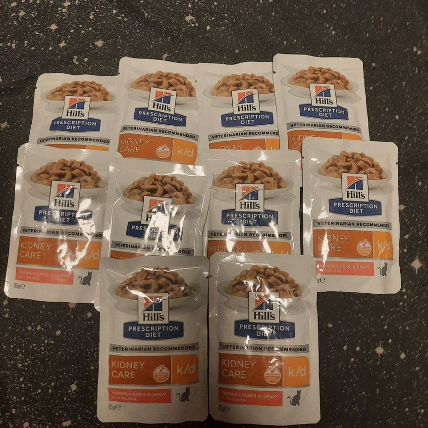 Корм для кошек hills k d влажный