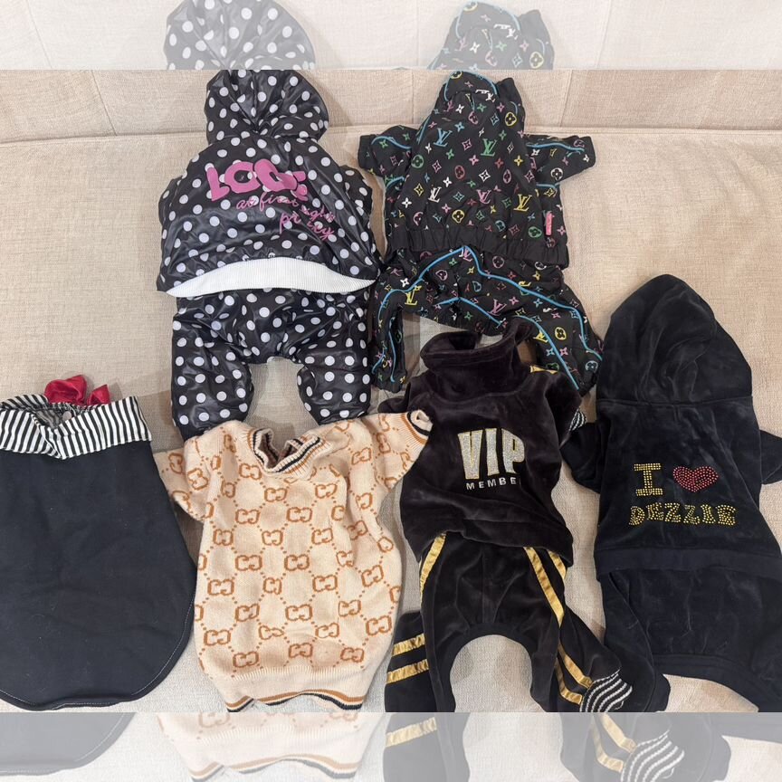 Зимний комбинезон для собак мелких пород