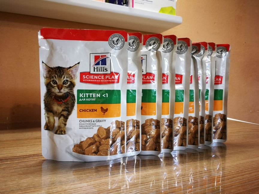 Hill's Science Plan для котят, с курицей, 9шт*85г
