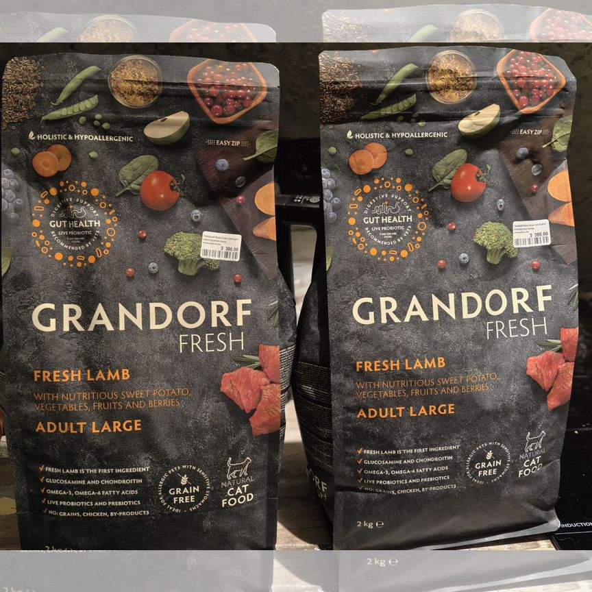 Корм для кошек grandorf fresh adult large