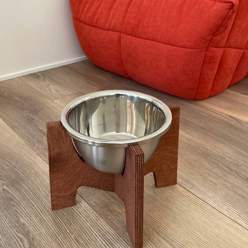 Миски для кошек и собак на подставке