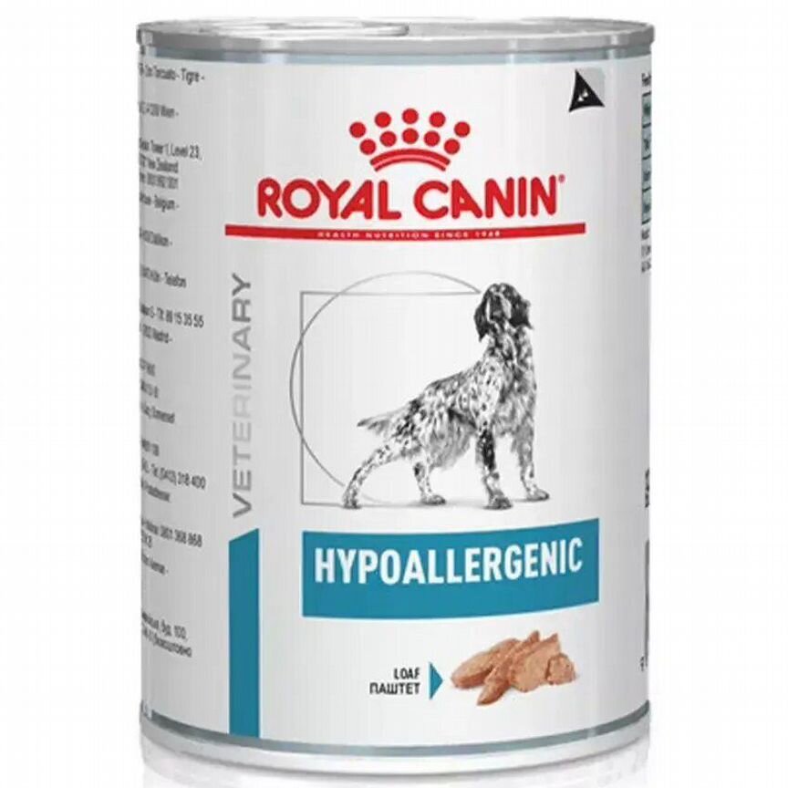 Корм для собак royal canin hypoallergenic