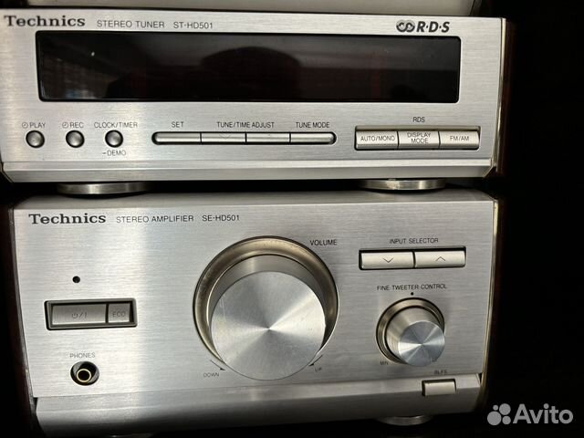 Усилитель в паре с тюнером "Technics se-hd501" купить в Хомутово ...