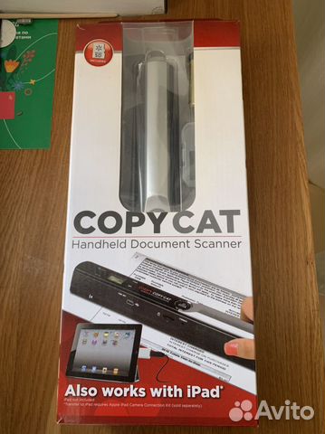 Портативный сканер ION copy CAT купить в Москве | Электроника | Авито