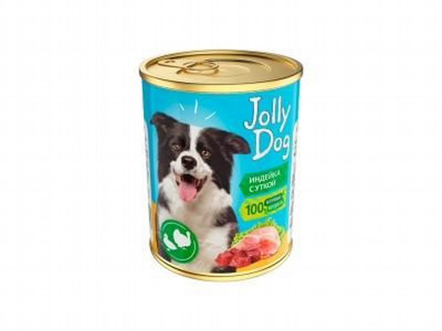 Зоогурман 31164 Jolly Dog кон.длЯ собак Индейка с