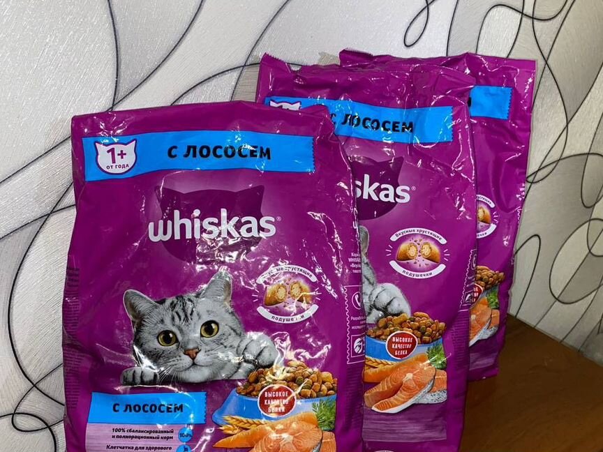Сухой корм Whiskas для кошек
