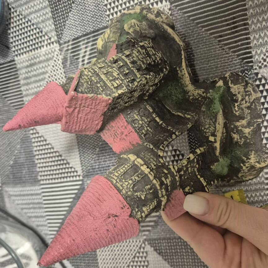 Декор для аквариума замок