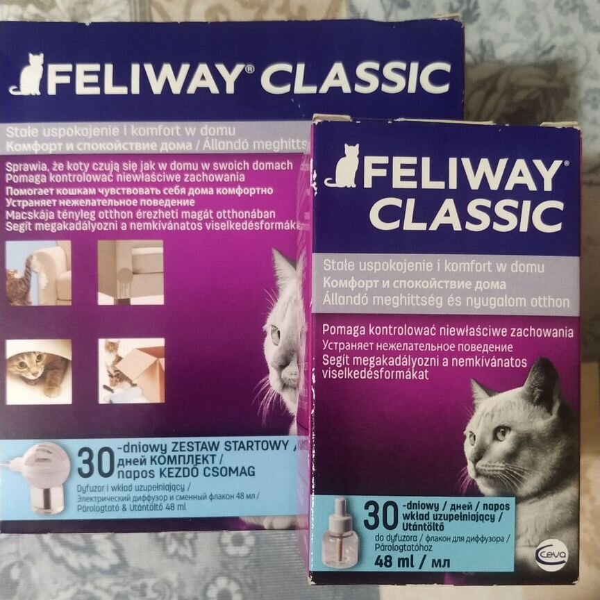 Feliway classic (феливей) Диффузор сменный флакон