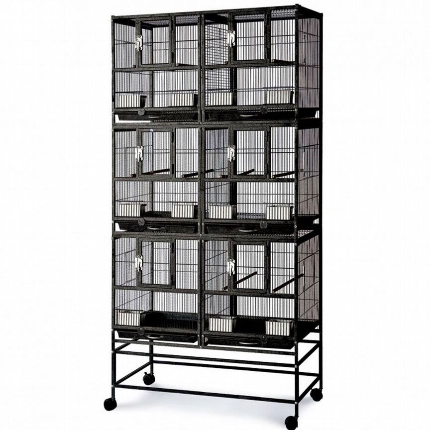 Клетка для больших птиц Triol BR222, черная