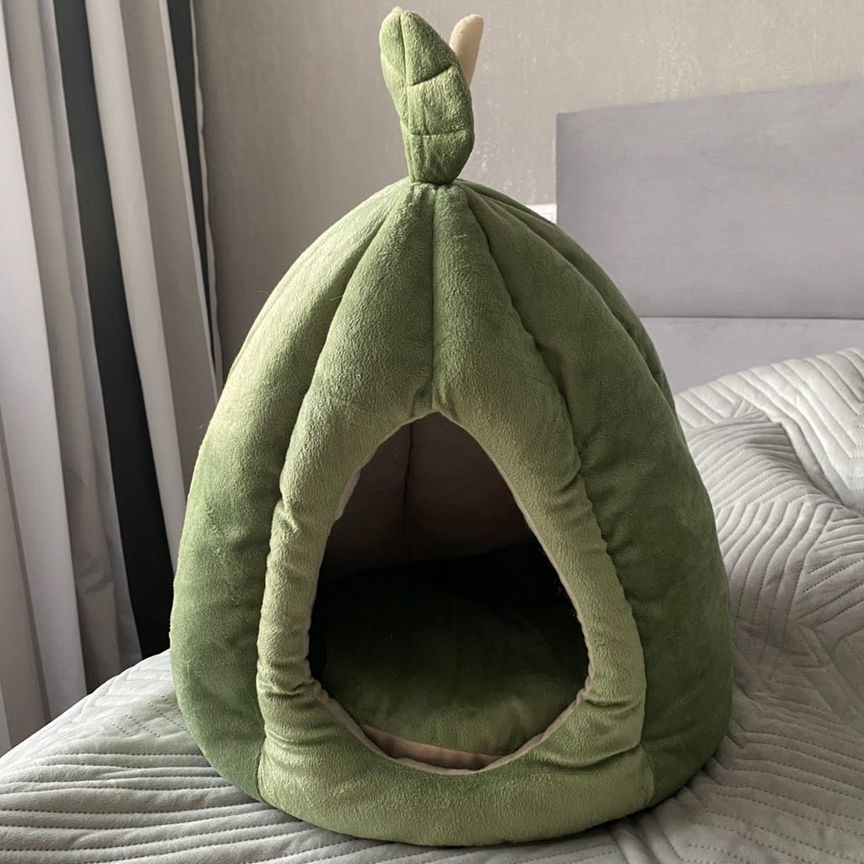 Домик для кошки авокадо